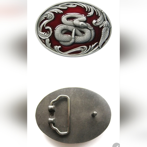 Accessories | New Cobra Snake Rattlesnake Belt Buckle | Poshmark